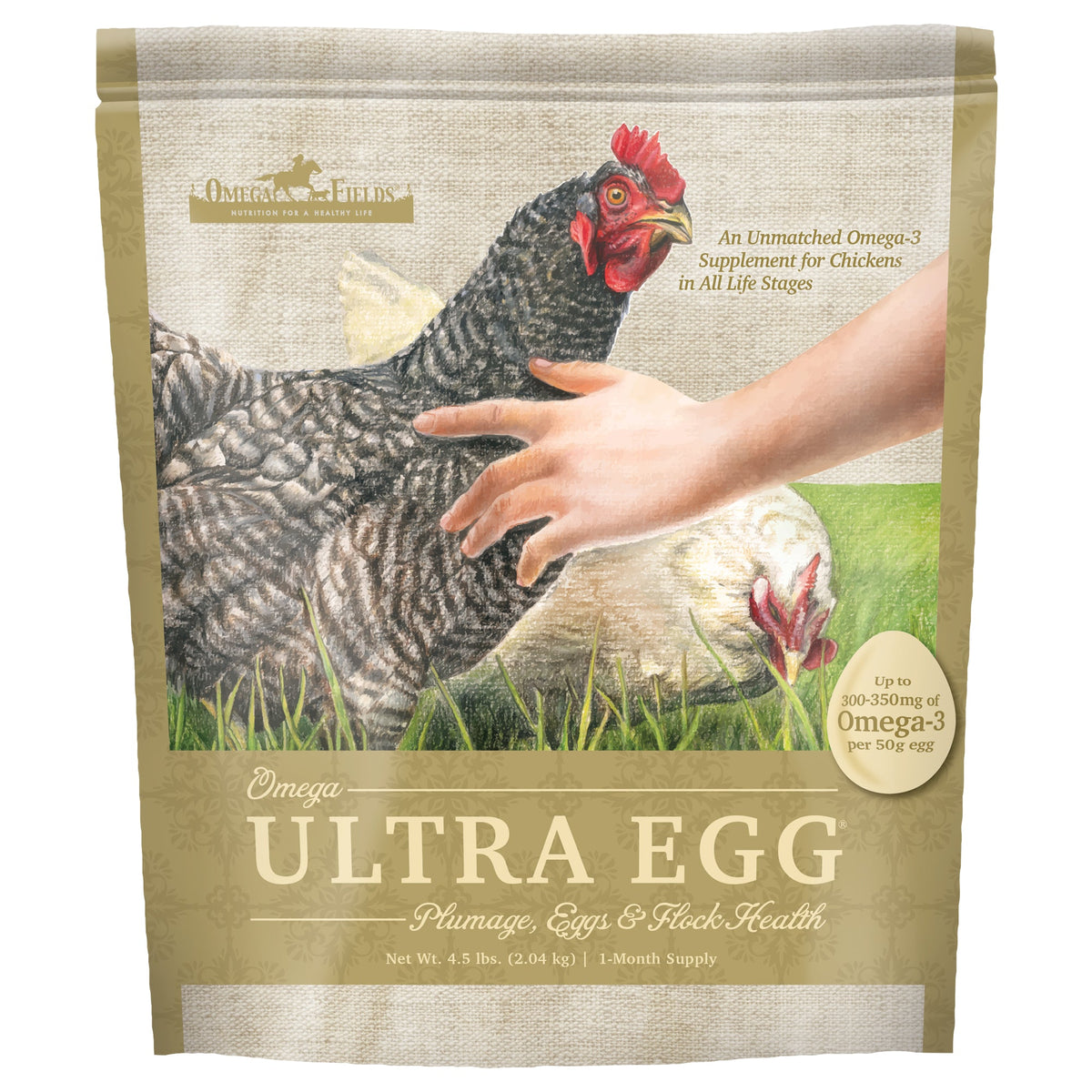 Omega Fields Omega Ultra Egg Chicken Supplement - Danbury, CT - New ...